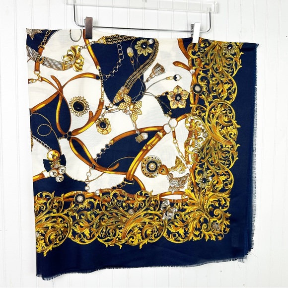 MARIO FERRE | Accessories | Mario Ferre Equestrian Italian Scarf | Poshmark